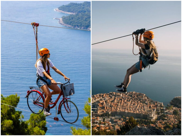 Sky bike i zip line Dubrovnik oduševljava turiste