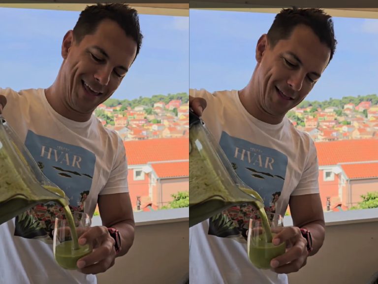 Ovo je zeleni smoothie s kojim Mario Valentić počinje dan